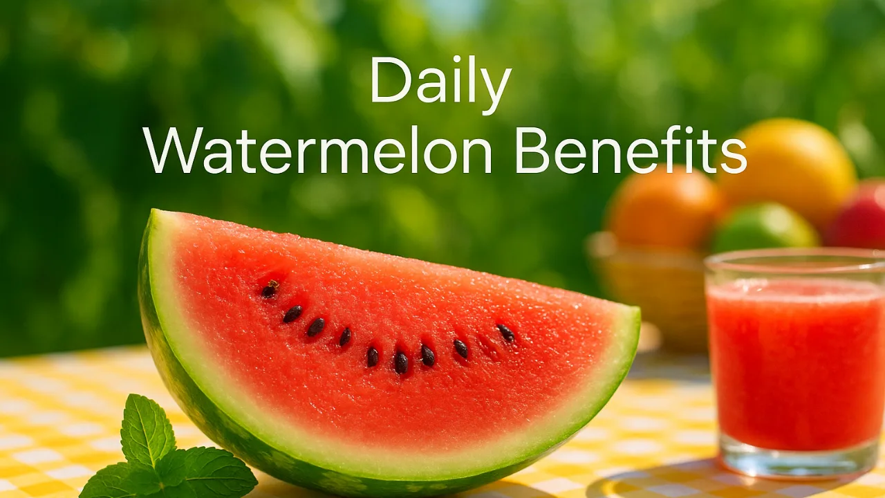 Why Eat Watermelon Daily: Health Benefits & Tips